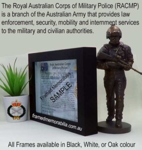 Royal Australian Corps of Military Police (RACMP)
