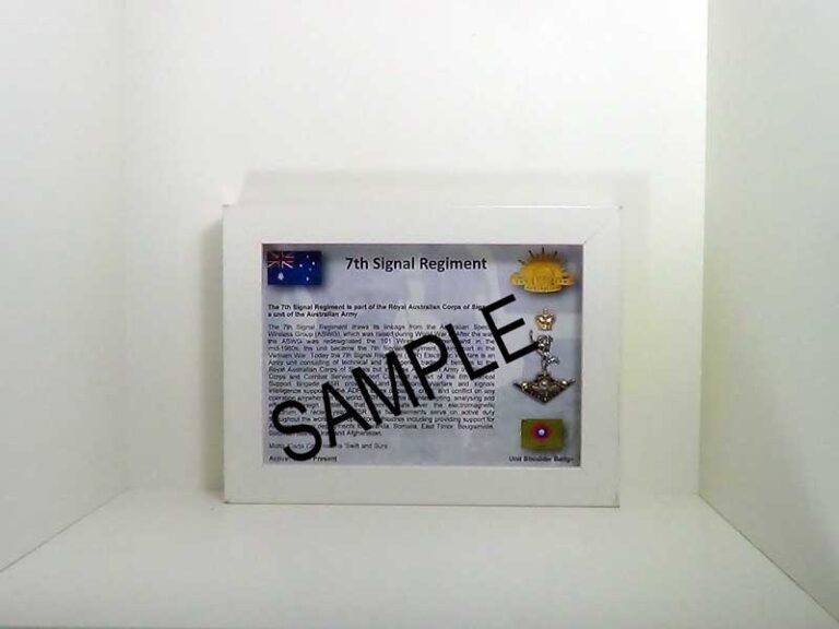 7th Signal Regiment, Royal Australian Signals Corps