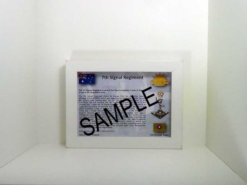 7th Signal Regiment, Royal Australian Signals Corps | Current Hat Badge ...