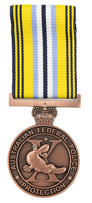 Australian Federal Police Protection Medal | Framed Display