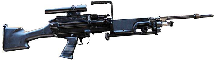 F89 Light Support Weapon | Australian Army | Framed